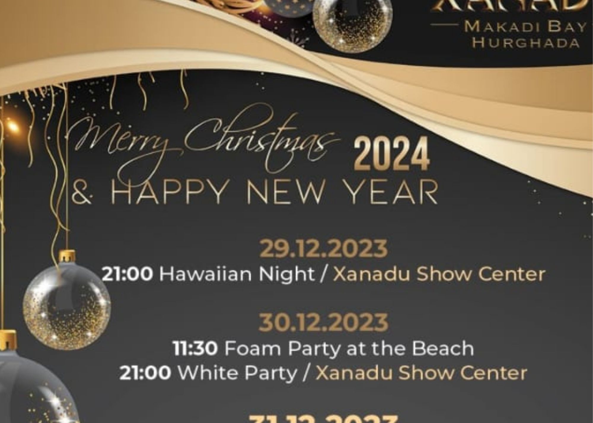 Xanadu Hotels New Year Program - Visit Belek